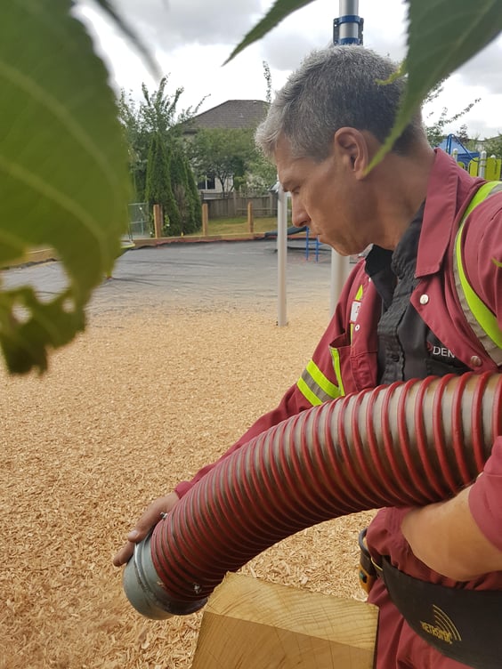 Playground Surfacing Are Wood Chips Safe
